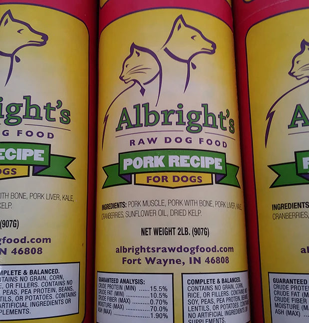 Pork Recipe (no eggs) – Buckeye Raw